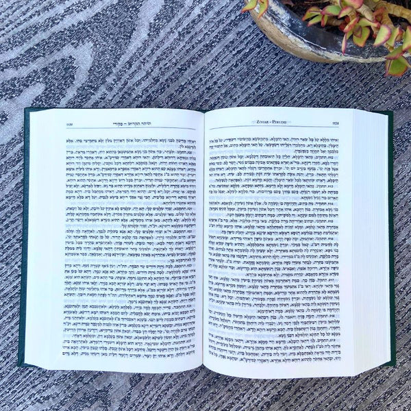 Small Sacred Zohar - Green Cover (Aramaic, Hardcover) – The Kabbalah ...